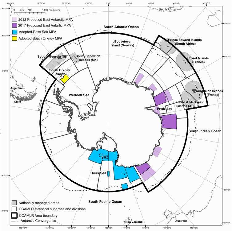 Enhancing marine protection around Antarctica